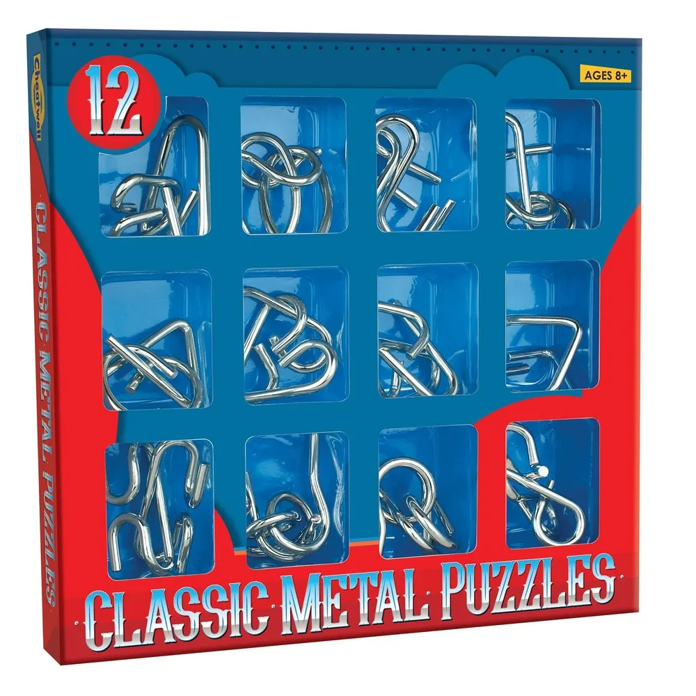 Puzzle - Cheatwell - 12 Classic Metal Puzzles
