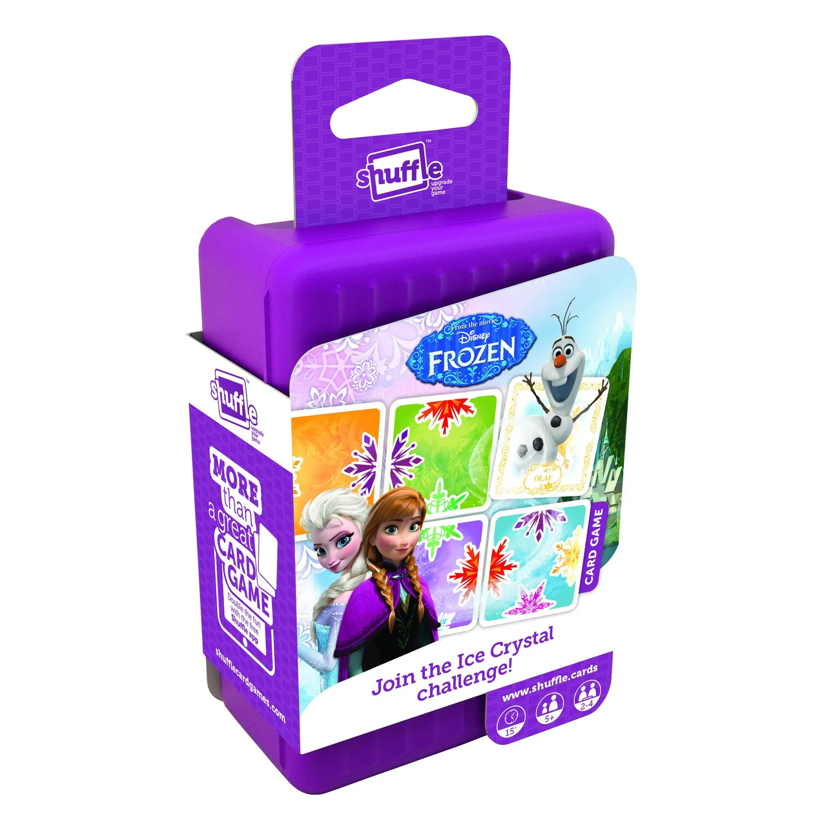Shuffle Card Game Disney Frozen - Crown & Andrews