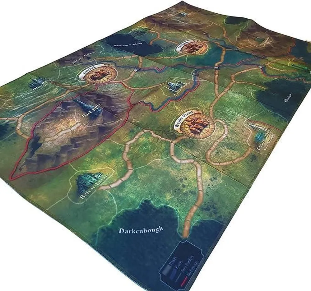 Folklore Oversized World Map 2E - Greenbrier Games