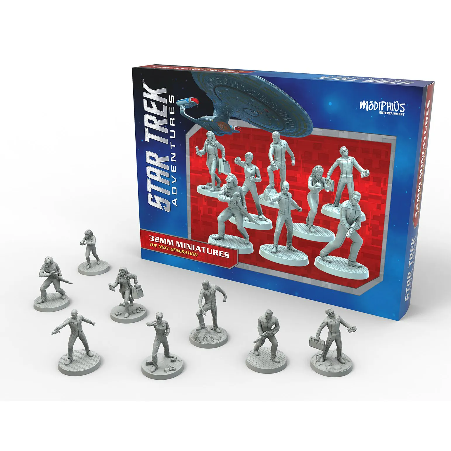 Star Trek Adventures RPG - Next Generation Miniatures Set - Modiphius ...