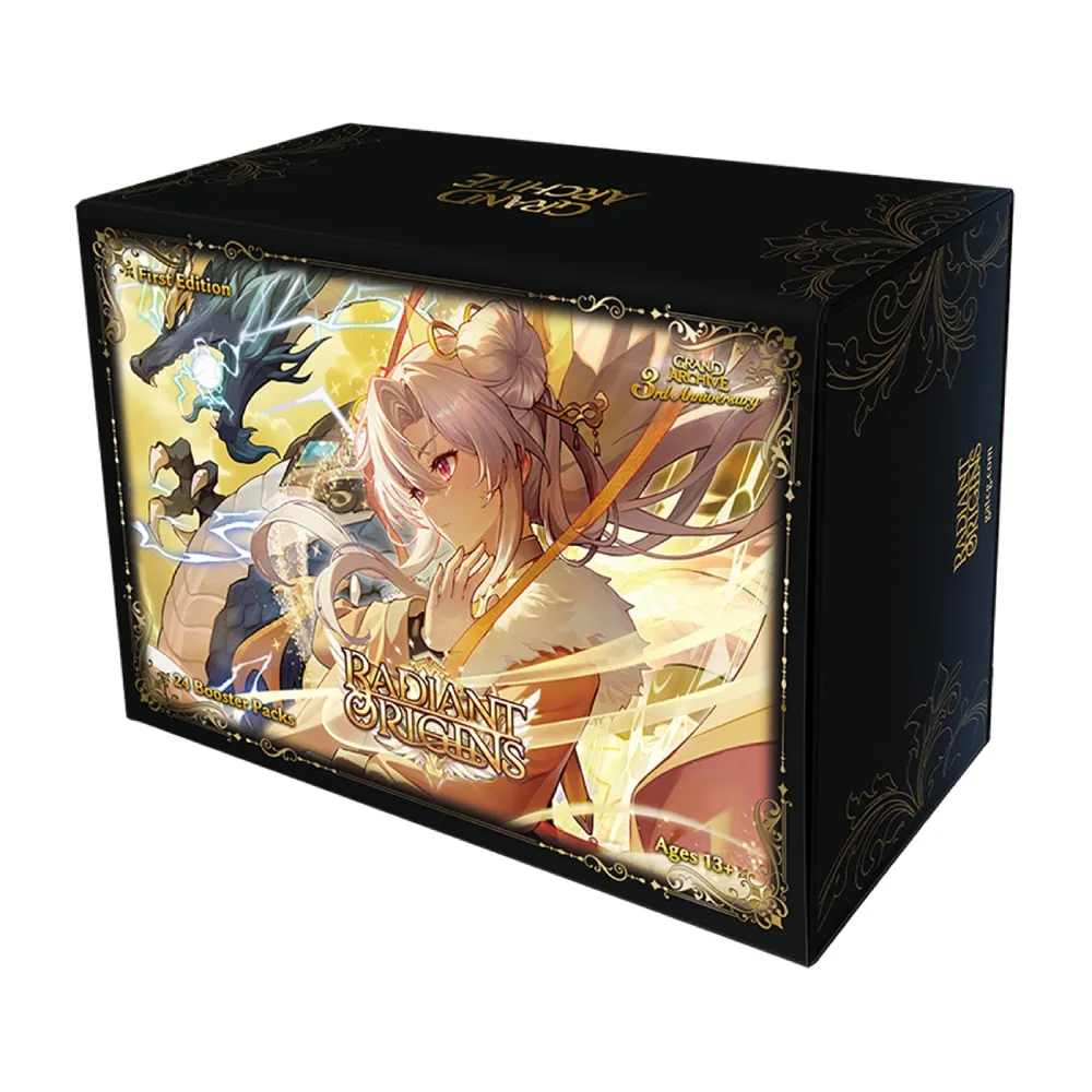 Grand Archive TCG: Radiant Origins – Booster Display – 1st Edition ...