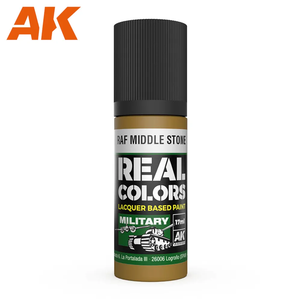 AK Interactive - Real Colours -Raf Middle Stone 17 ml