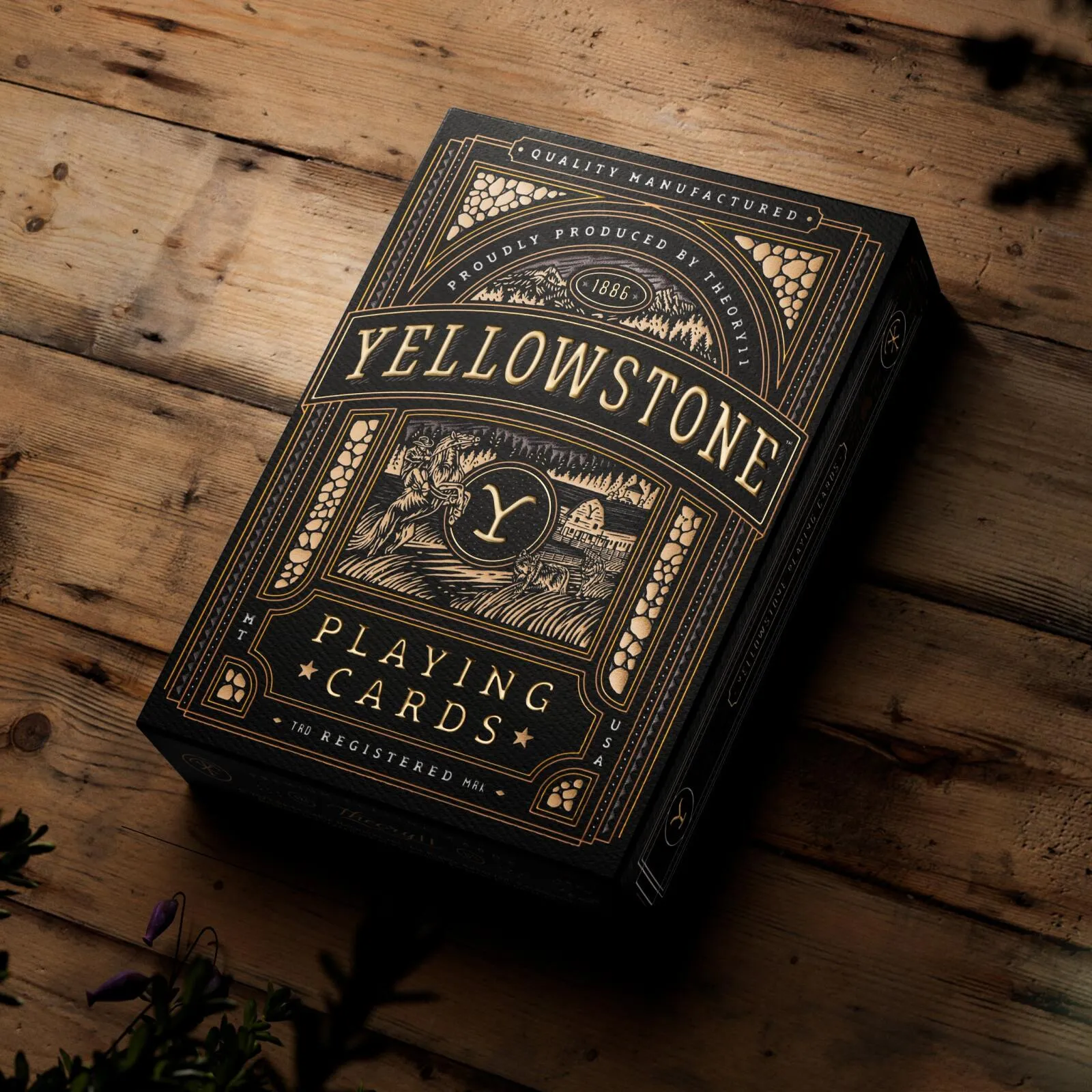 theory11 Deluxe Yellowstone Playing Cards - Theory11