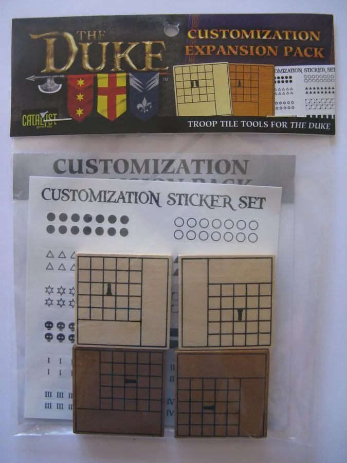 The Duke Customisation Tiles Expansion - Catalyst Game Labs