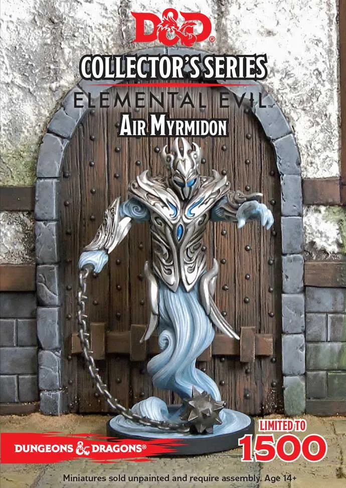 D&D Collector's Series Miniatures: Elemental Evil – Air Myrmidon - Gale ...